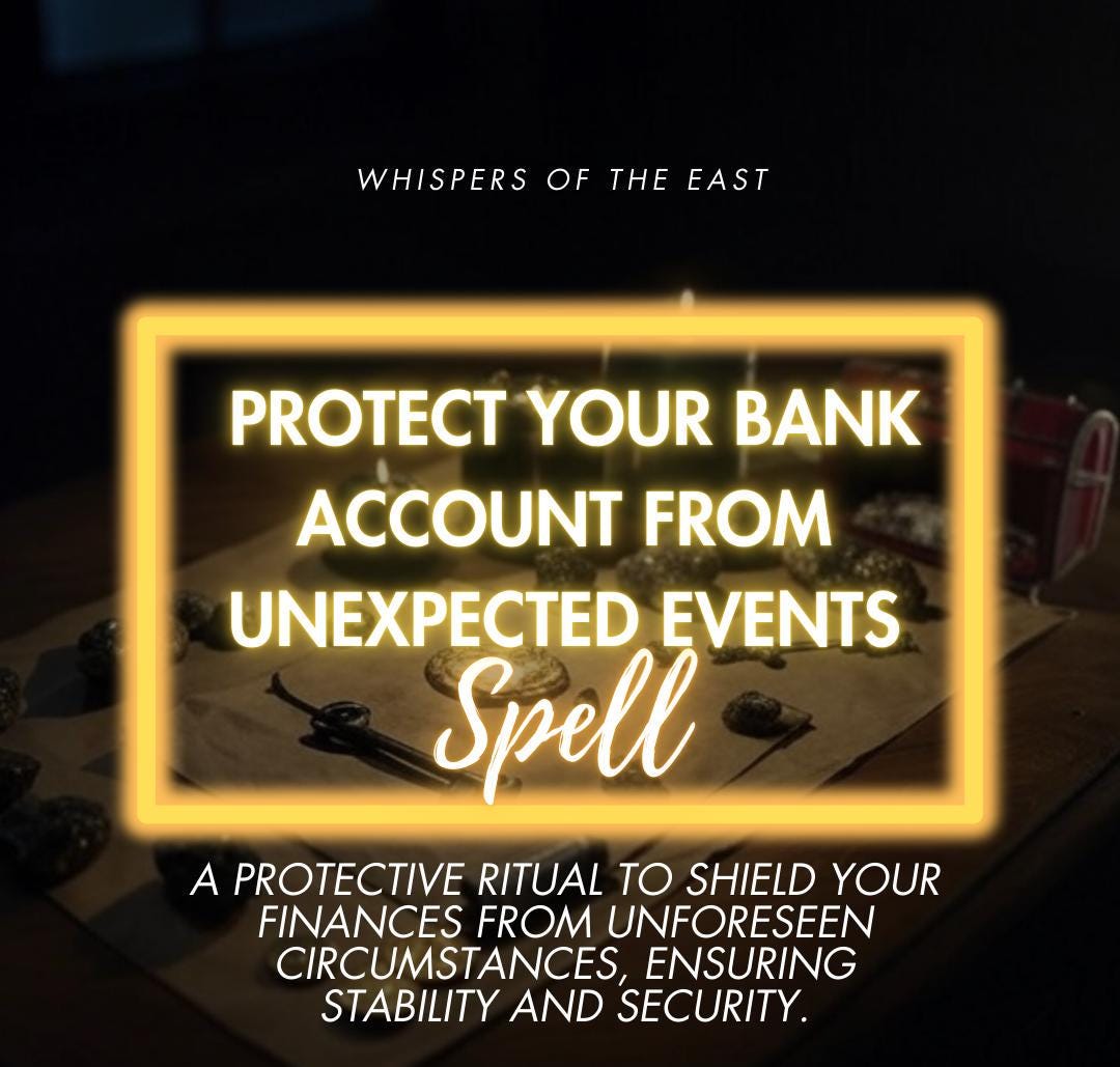 Bank Account Protection Spell: Secure Finances, Prevent Loss (PDF Incl ...
